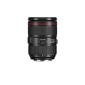 Canon EF 24–105mm f/4L is II USM Lens, Black - 1380C002