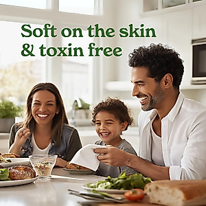 Caboo Tree Free Bamboo Paper Napkins, 4 Packs of 250, 1000 Total Napkins, Eco Friendly, Sustainable, and Disposable Kitchen Napkins