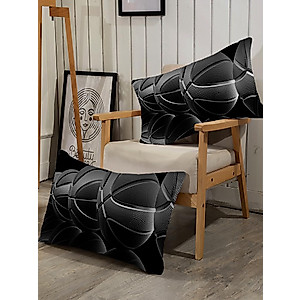 kxry Basketball Comforter Set King Size Black Basketball Sports Theme Bedding for Boys Kids Teens 3D Quilt 1 Comforter + 2 Pillow Cases