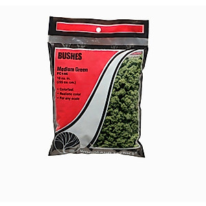 Woodland Scenics Bushes 18 to 25.2 Cubic Inches-Medium Green