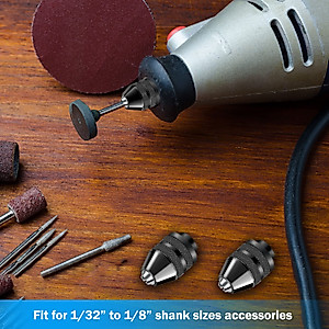 Keyless Chuck Keyless Drill Chuck for Dremel 4486 Model 395 3000 4000 4300 8220 3000 7300 Multipro