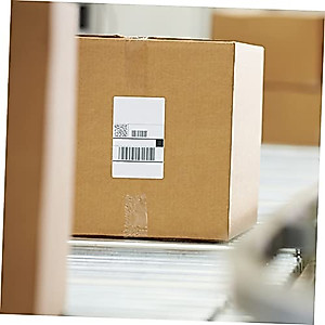 GATHINESS Roll Barcode Paper Present Labels Writable Christmas Gift Label Shipping Address Labels Thermal Postage Thermal Sticker White Stickers Printer Thermal Paper