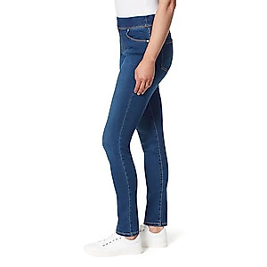 Gloria Vanderbilt womens Amanda Pull on High Rise Jeans, Vermont, 16 US
