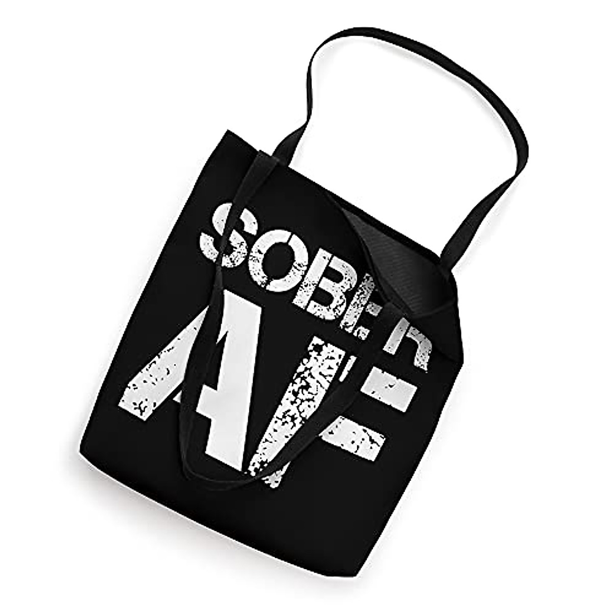 Sober AF Alcoholism Addiction Recovery Rehabilitation Tote Bag