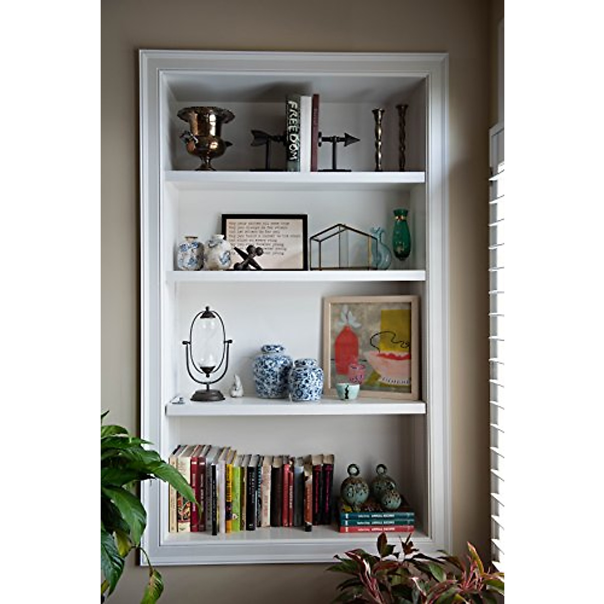 Decorative Metal & Glass Thirty Minute Hourglass