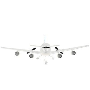 PLRB TOYS RC Plane Remote Control Airplane RC Plane,2.4Ghz DIY 2 Channels Radio Control Airplane Built in 6-Axis Gyro, A380 RC Aircraft EPP Foam Glider for Beginner (Two Batteries)