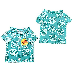 YuDanae Animal Tom Shirt Hood Headwear for Cat Small Dog Pet Cosplay Costume (White Shirt)