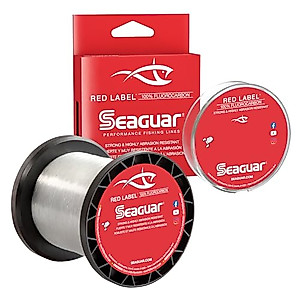 Seaguar Red Label 100% Fluorocarbon Fishing Line 20lbs, 175yds, Clear - 20RM175
