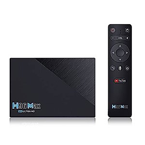 Doole H96 MAX RK3566 Smart TV Box Android 11.0 8K Media Player with BT Voice Control Set top Box (8G 128G)