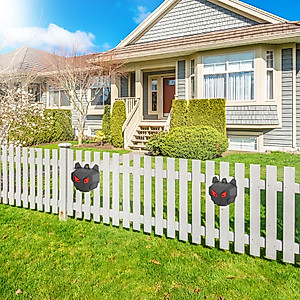 X-PEST Solar Coyote Deterrent Deer Repellent Devices, Outdoor Nocturnal Animal Repeller for Raccoon Skunk Fox with Predator Lights for Chicken Coop, Farm, Garden, Yard (4 Pack)