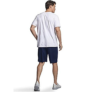 Russell Athletic mens Performance Cotton Short Sleeve T-Shirt, white, L