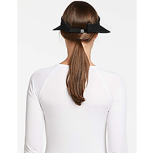 Solbari UPF 50+ Protective Wanderlust Visor for Women – One Size, Black