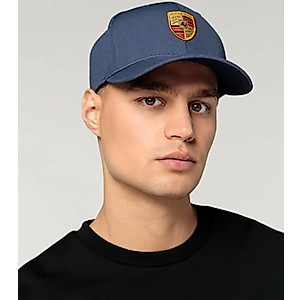 Porsche Porshce Blue Flexfit Baseball Cap