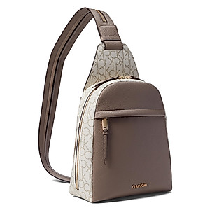 Calvin Klein Mia Backpack Vanilla/Khaki/Cocoa One Size