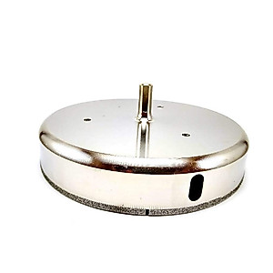 Drilax 7 inch Diamond Hole Saw Drill Bit Toilet Hole Ceramic Porcelain Tile Coated Core Bits Holesaw DIY Kitchen Bathroom Shower