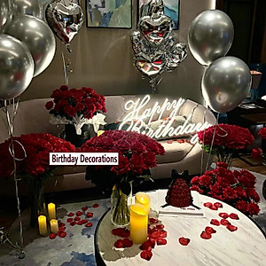 CODE FLORIST 2200 PCS Dark-Red Silk Rose Petals Wedding Flower Decoration