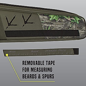 Allen Company Gear Fit Pursuit Shocker Turkey Shotgun Case, 52", Mossy Oak Obsession, Gray/White/Red (954-52)