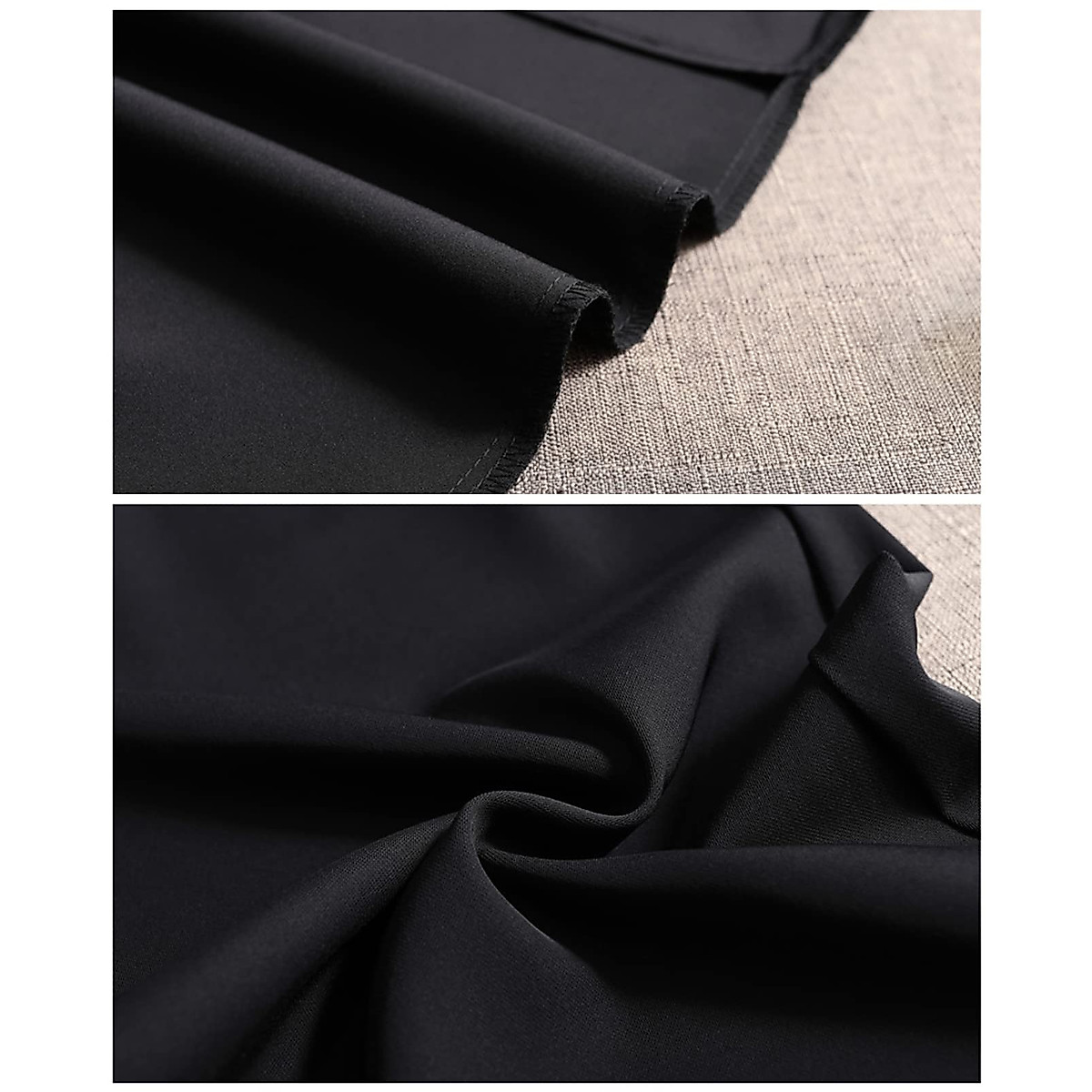 ZENTHACE Womens Capri Yoga Pants Elastic High Waist Wide Leg Workout Loose Summer Pull On Capris Pants with Pockets White M