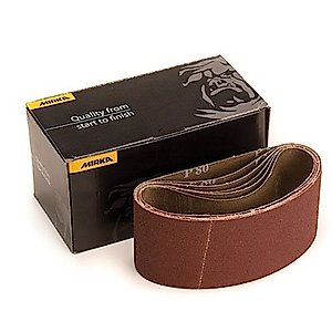 Mirka 4x24 Hiolet-X Portable Belt 80 Grit (Sold 10 per pack)