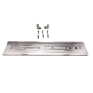 Billet Aluminum Tappet Cover Kit Replacement for 1989-2002 Cummins Diesel 5.9L 12v 24v Dual Port Ram VE44 P7100 Pumps (Silver)