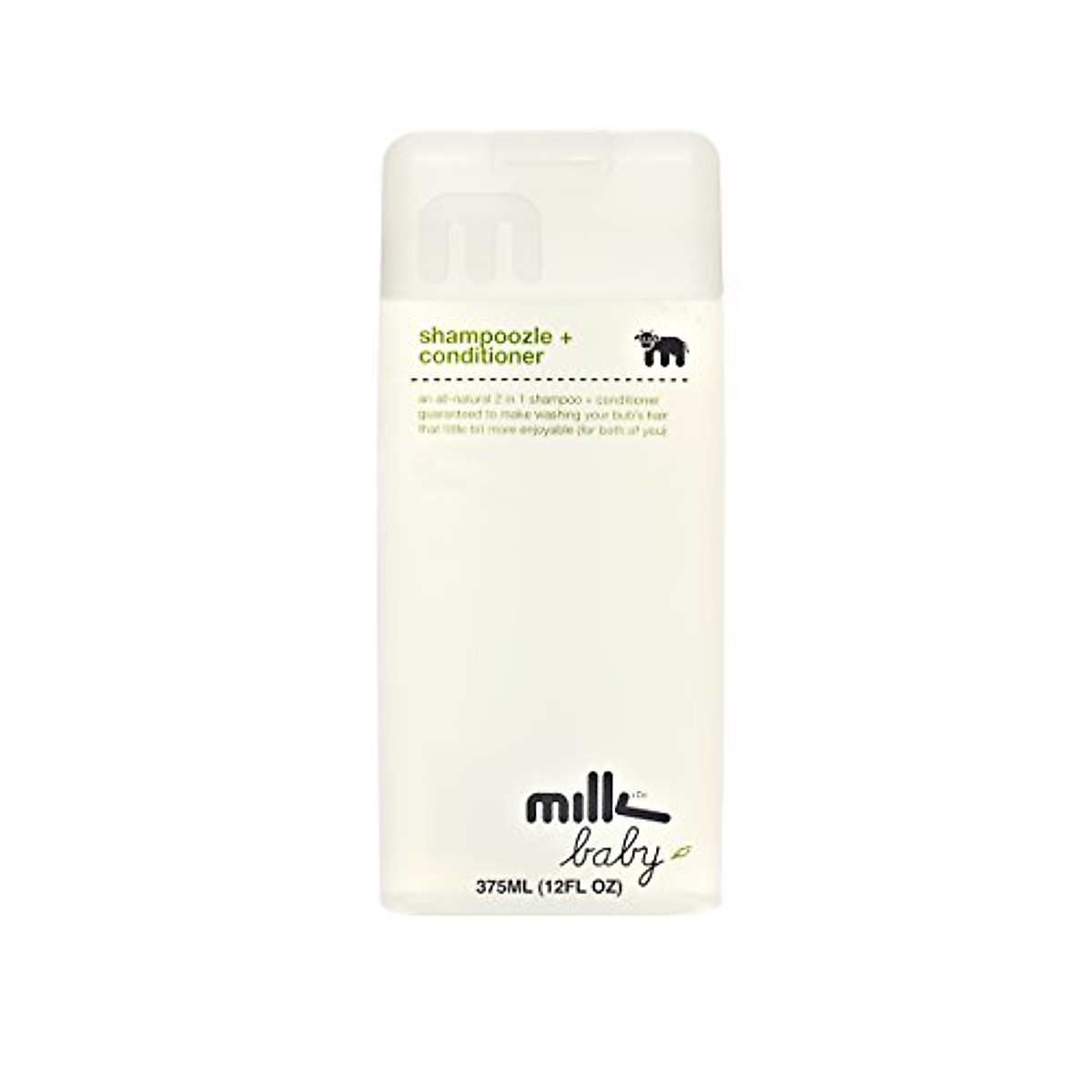 Milk & Co. Milk Baby Natural Shampoo and Conditioner, 12 Fluid Ounce