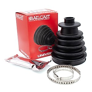 Bailcast CVS18 Universal Split Constant Velocity Joint Gaiter Boot Replacement Kit, Black