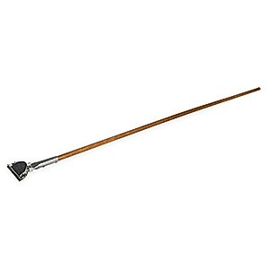 Carlisle FoodService Products 4585000 Wood Dust Mop Handle, 15/16" Diameter x 60" Length