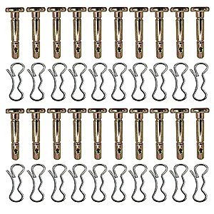 XVRTJ Parts Shop 738-04124 Replacement Shear Pin Kit for MTD Snow Throwers 714-04040 (Pack of 20)