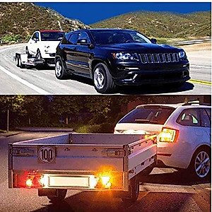 Super repairman 7 Pin Round to 4 Pin 5 Pin Flat Blade Trailer RV Boat Adapter Plug