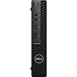 Dell Optiplex 3080 Micro Form Factor Desktop, Intel Six-Core i5 10500T 2.3Ghz, 16GB DDR4, 512GB NVMe M.2 SSD, Windows 11 Pro (Renewed)