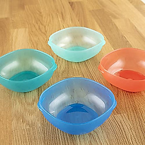 Dr. Brown's Scoop-A-Bowl Baby and Toddler Food and Cereal Bowl, BPA Free - 4-Pack