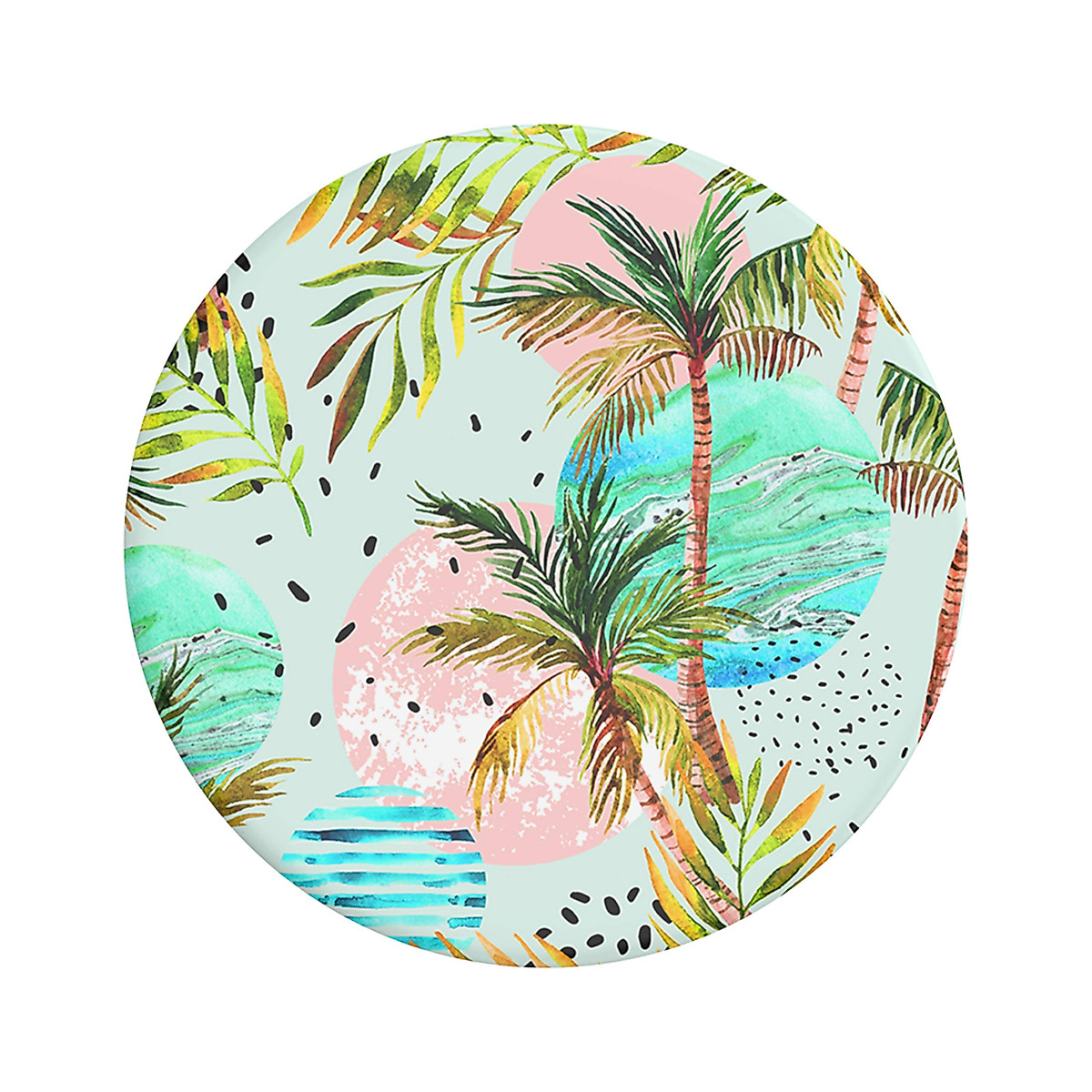 PopSockets Phone Grip with Expanding Kickstand, Plant Pattern PopGrip - Waikiki Daze