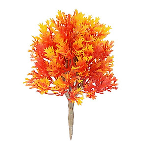 Totority Fall Decor Fall Decor Home Decor Model Maple Trees Miniature Model Trees Model Scenery Trees for DIY Crafts Building Landscape Natural Fish Tank Ornaments Fall Decor Home Decor Home Decor