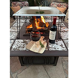 Heat Warden USA Heat Deflector Made in America Lasts 10X Longer Than Aluminum or Chinese Steel. Will Not Warp, Bend, or Rust. Huge Difference in Quality.