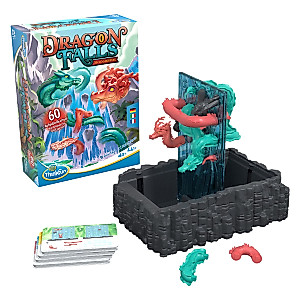 Think Fun ThinkFun Dragon Falls Logic Puzzle Game: Single-Player Problem-Solving Game for Ages 8+. Ideal for Dragon Lovers & Brainteaser Enthusiasts