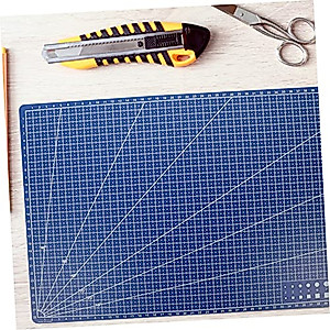 Didiseaon Cutting Mat Quilting Cutting Mats Double-sided Cutting Pads Cutting Mat 24 x 36 Rotary Cutter and Mat Cutting Board Pp Cutting Pads Craft Cutting Mat Double Sided Blue Pp A3 Table