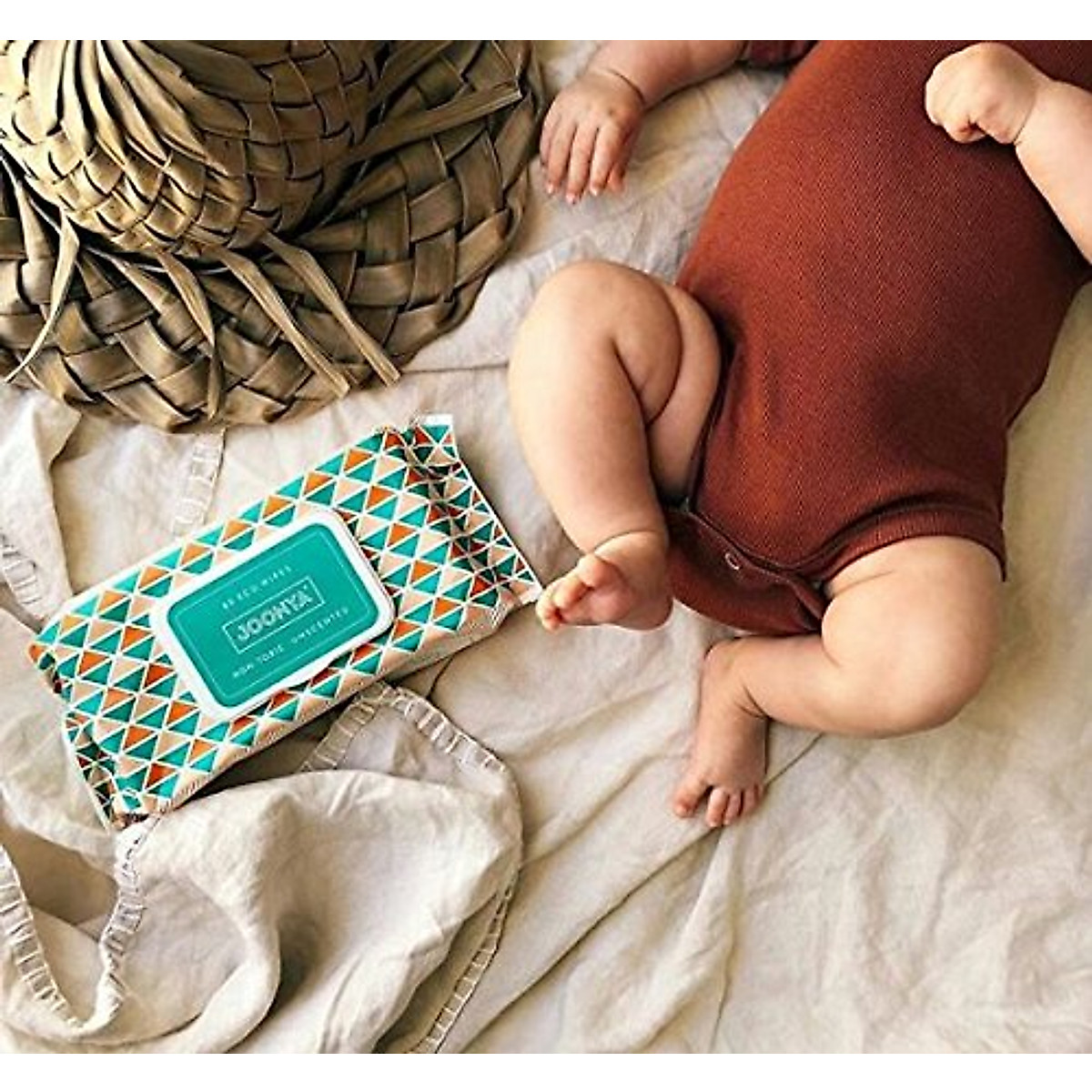 Joonya Baby Wipes - Non-Toxic, Earth-Friendly Baby Wipes for Calm, Healthy Skin - Fragrance Free Baby Wipes - Bulk Baby Wipes - 3 Packs of 80 Diaper Wipes (240)