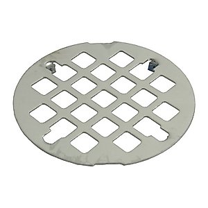Danco Easy-to-Install, Snap-in-Style Shower Drain, Polished Stainless Steel, 3-1/4-Inch, 1-Set (89201)