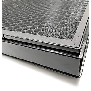 Nispira True HEPA Replacement Filter B Compatible with Winix Air Purifier Model 9500 U300 P300 WAC9000 WAC9500 WAC5000 WAC5000b WAC5300 WAC6300 WAC5500. Compared to Part 114190 2 Set