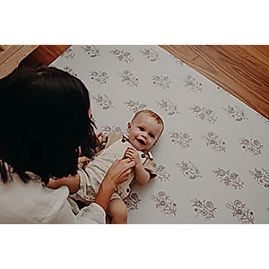 Frankie Lane Non-Toxic Baby Play Mat, 6.5ft x 4.5ft Reversible Waterproof Foam Tummy Time Mat, Baby Activity Mat. Playmat for Babies and Toddlers. SOFT Extra Large Non Slip Baby Floor Mat Foam Playmat