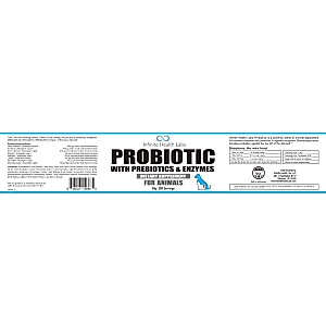 Probiotics for Dogs and Cats - Vet Formulated Made in USA Pet Prebiotic & Enzyme Powder for Digestive, Gut & Immune Health - 200 Servings (50 g)