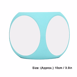 Dry Erase Block, 4x4 Inches Large Write on Wipe Off Dry Erase Dice Multipurpose Educational Dice Dry Erase Cube, Draw Letters Numbers, White Board Dice Cube for Classroom, Game, Kids(Green)