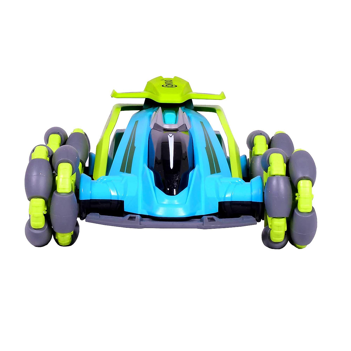 Contixo 2.4GHz Remote Control Car with 360° Rotating, Blue Smoke, One-Key Demonstration, One-Key Programming, Realistic Sounds & Lights, High Performance RC Car for Boys and Girls (SC4)