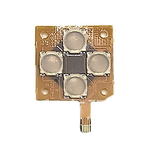 for New 3DS Direction Cross Button Left Keyboard with Flex Cable for Nintendo New 3DS / New 3DS XL LL D-Pad Button Board (New 3DS)