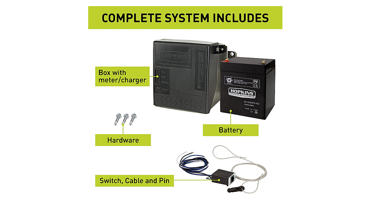 Hopkins Engager SM Break-Away System with Battery Meter & 44 Switch