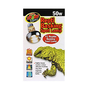 Zoo Med Repti Basking Lamp 50 Watt for Reptiles