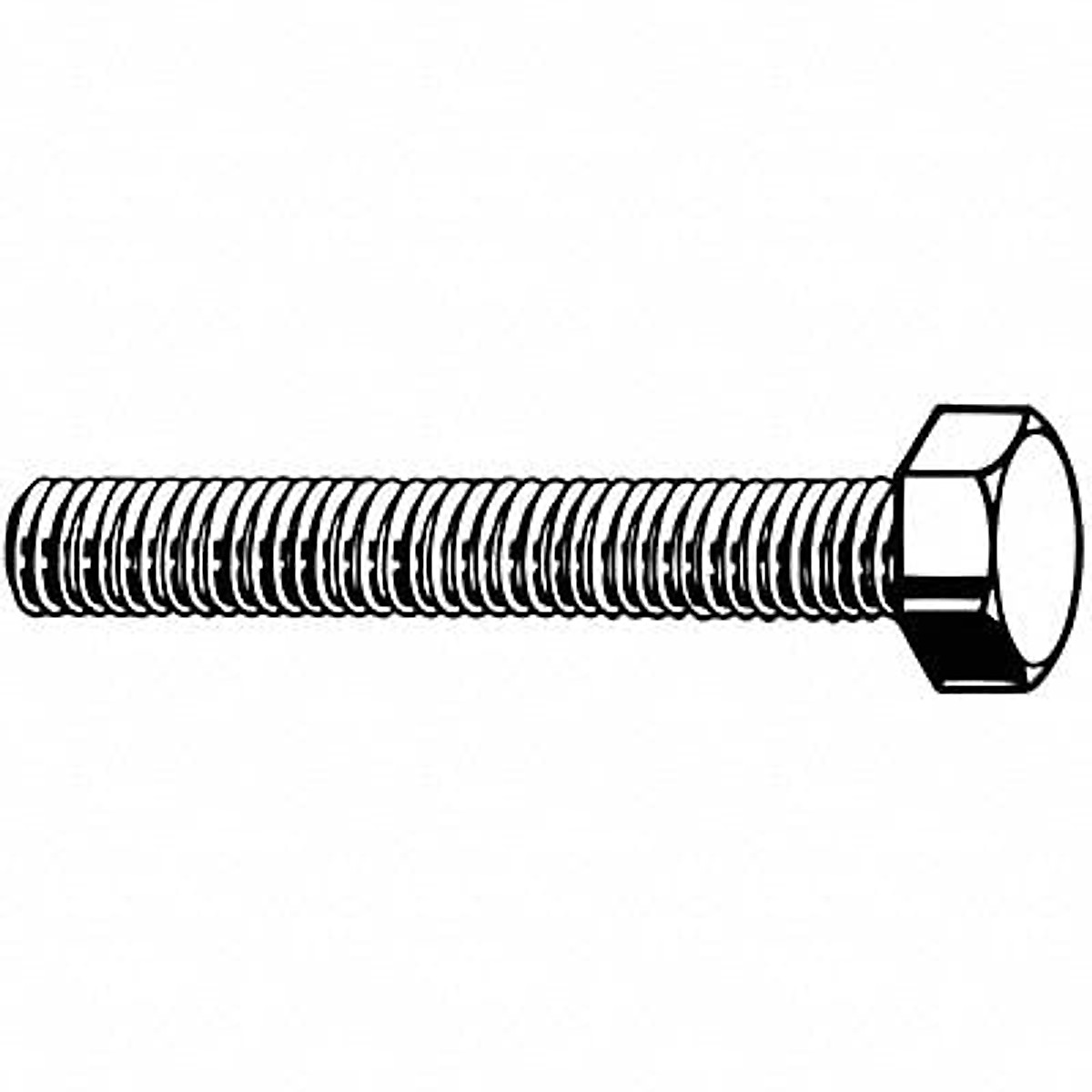 3/4"-10 x 4" Alloy Steel Class 2B 8 UNC Tap Bolt, 5 pk.