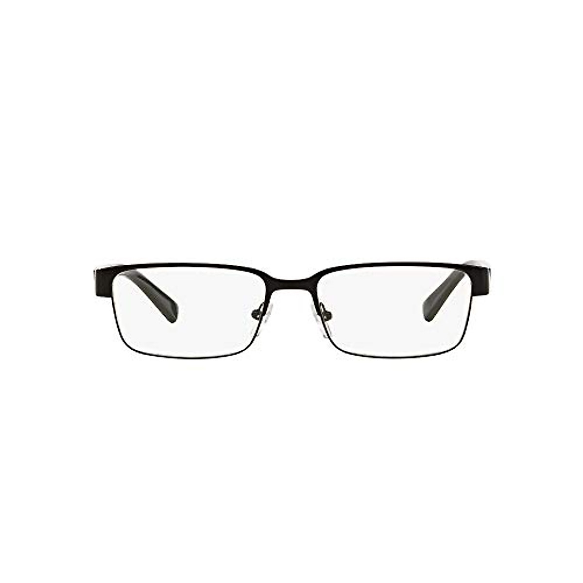 A|X ARMANI EXCHANGE Men's AX1017 Rectangular Prescription Eyewear Frames, Black/Demo Lens, 54 mm