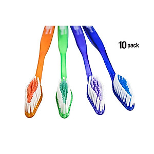 Vivid UniBrush I, 10 Pack, Corded Electric, Toothbrushes for Adults