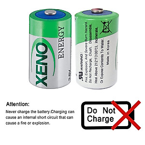 STEPMAX Xeno Energy XL-050F 1/2 AA 3.6V Lithium Battery, Replace Battery for TL-2150 TL-4902 TL-5101 TL-5151 TL-5902 LS14250 (5 Count)